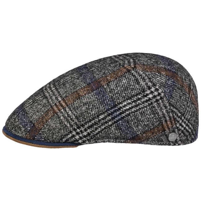 Ridgeway Extra Soft Flat Cap by Lierys - 812,40 kr
