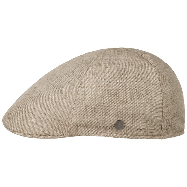 Light Twill Duck Flat Cap by Lierys - 659,00 kr