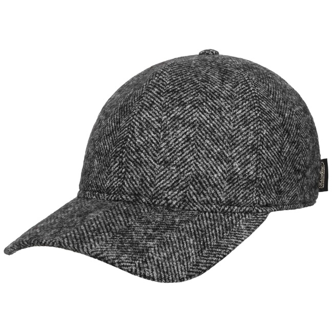 Herringbone Wool Mix Kasket by Borsalino - 1509,00 kr