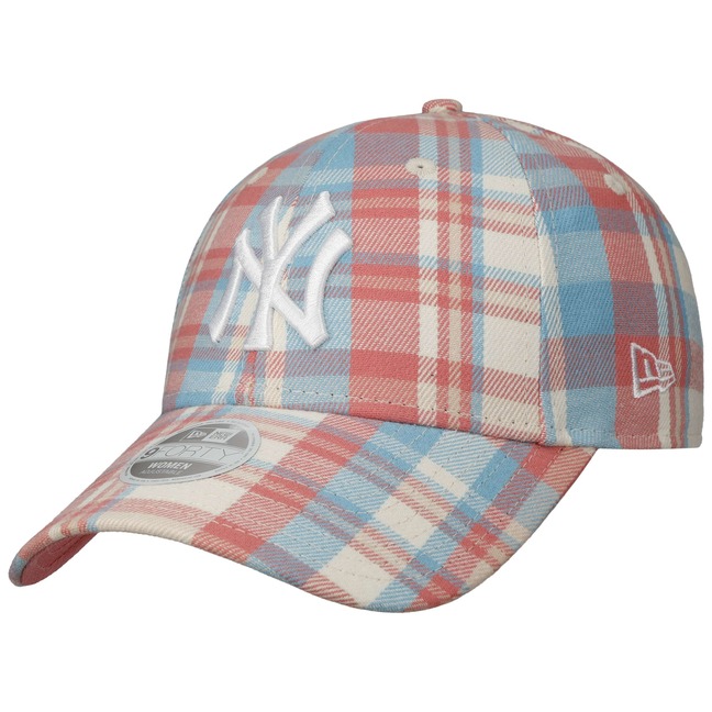 9Forty WMNS Check Yankees Kasket by New Era - 309,00 kr